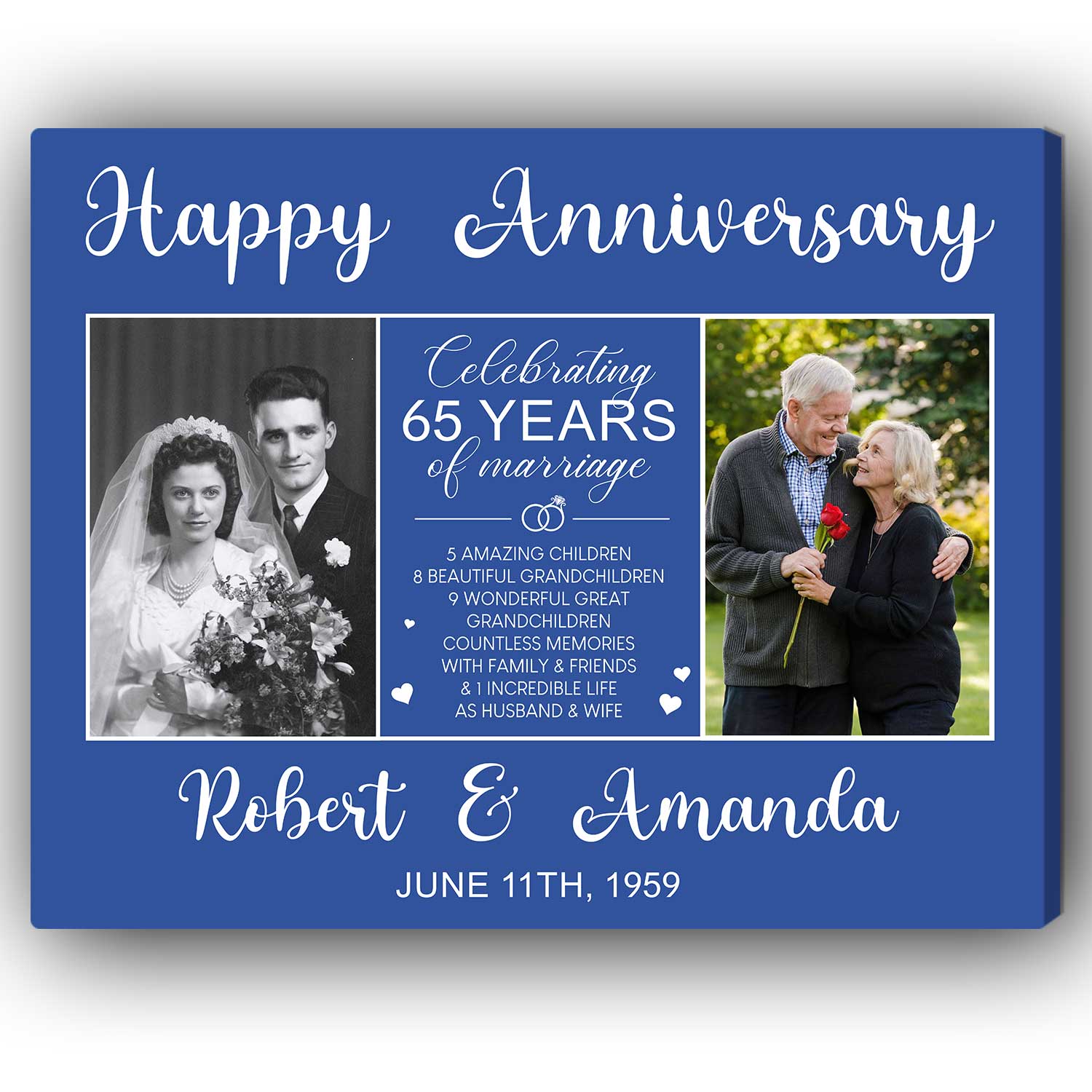 65th wedding anniversary gifts 60 photos - Astyledwedding.com