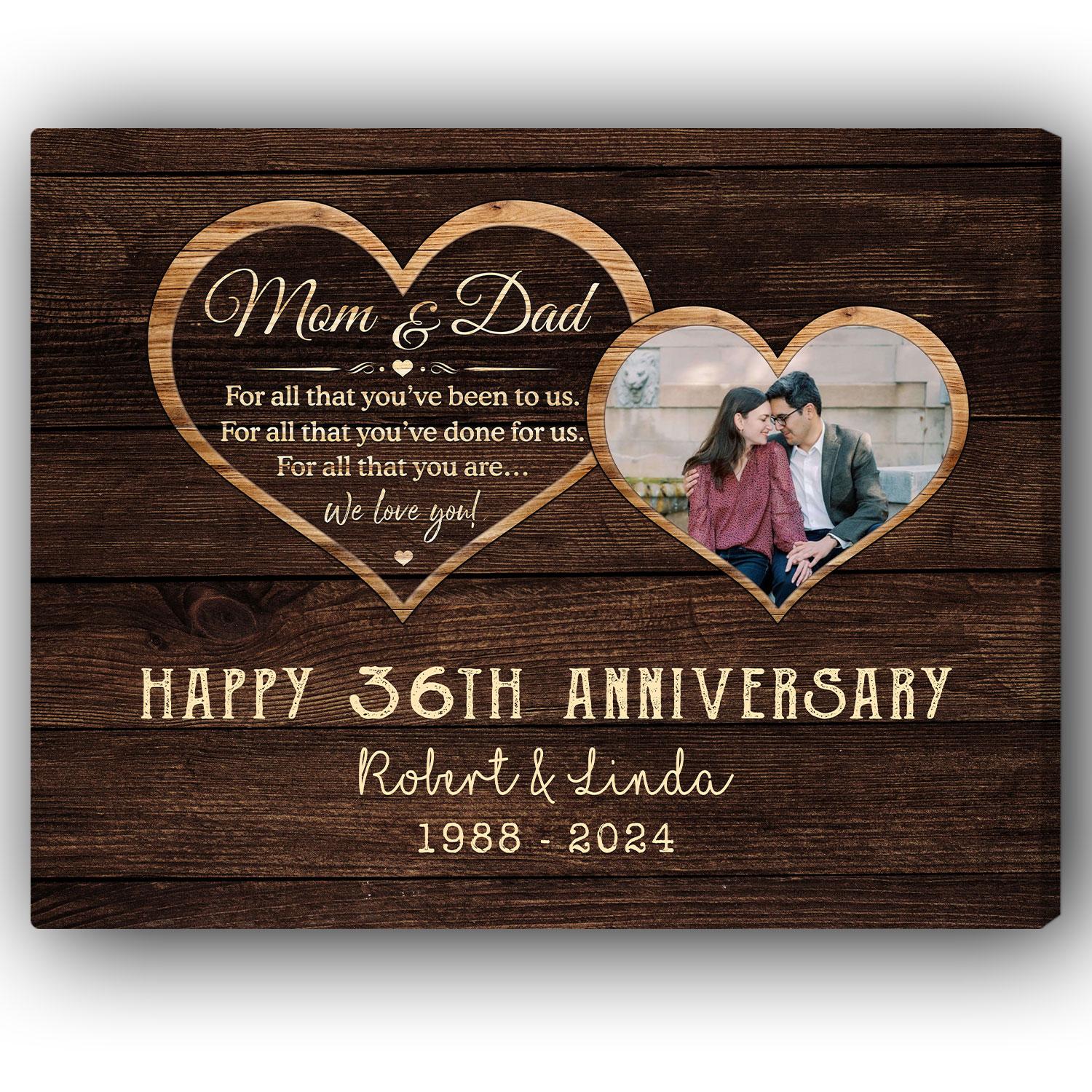 Gift for 36 wedding anniversary 60 photos - Astyledwedding.com
