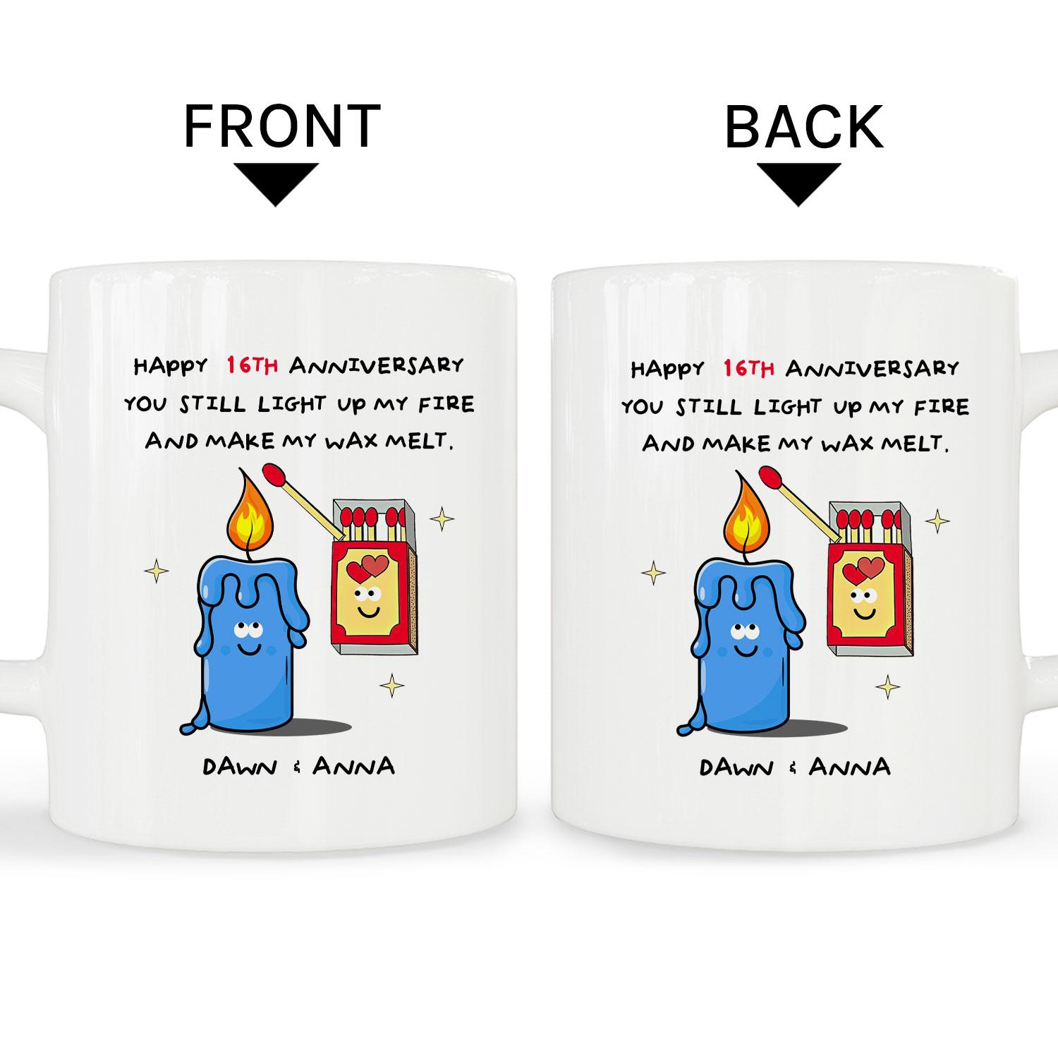 Make My Wax Melt - Personalized 16 Year Anniversary gift For Husband o ...