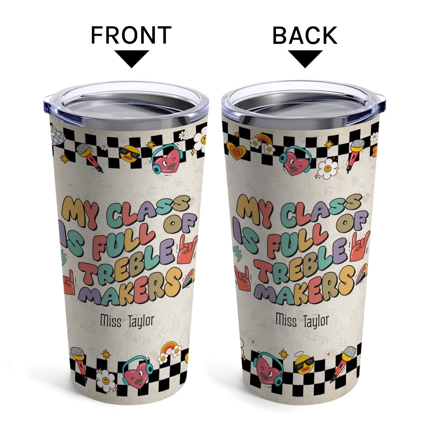 My Class Is Full Of Treble Makers - Personalized gift For Music Teache ...
